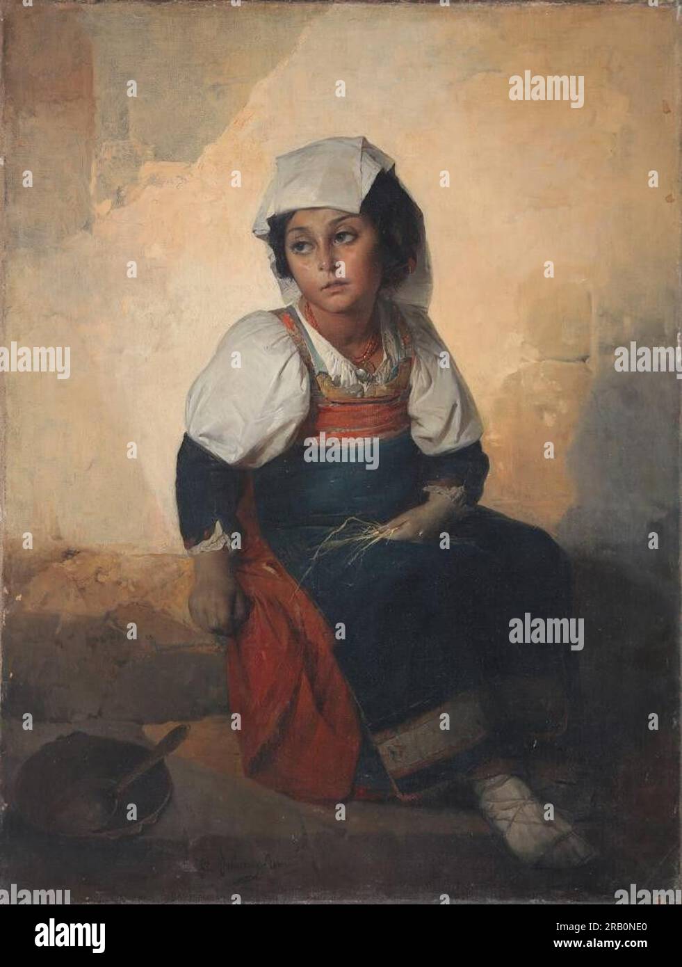 Italian peasant woman hi-res stock photography and images - Alamy