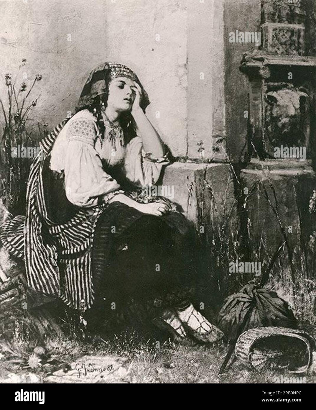 Female gypsy hi-res stock photography and images - Alamy