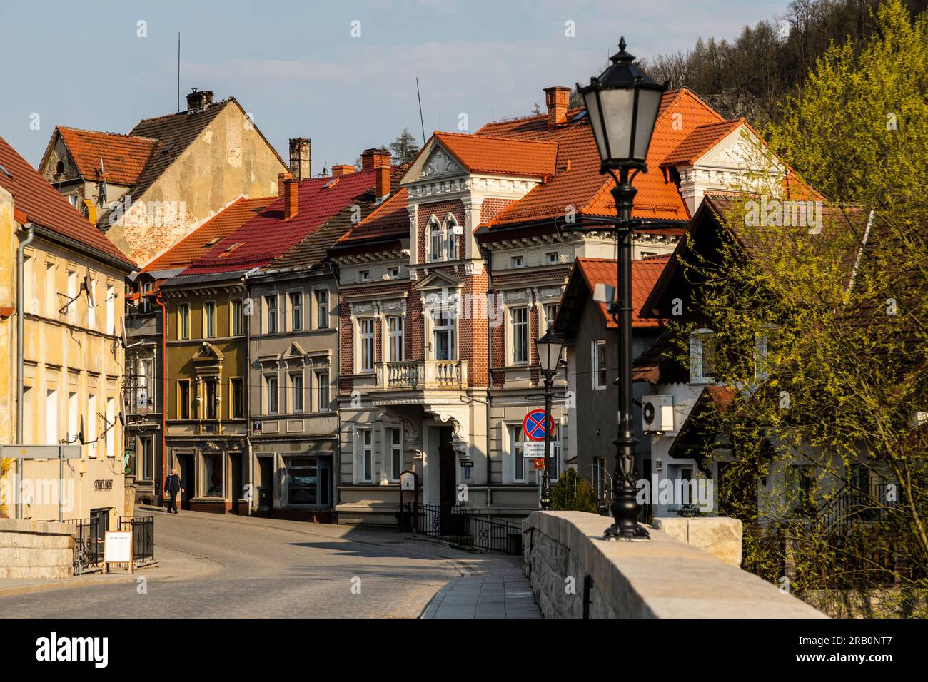 Europe, Poland, Lower Silesia, Bardo / Wartha, historic houses in the ...