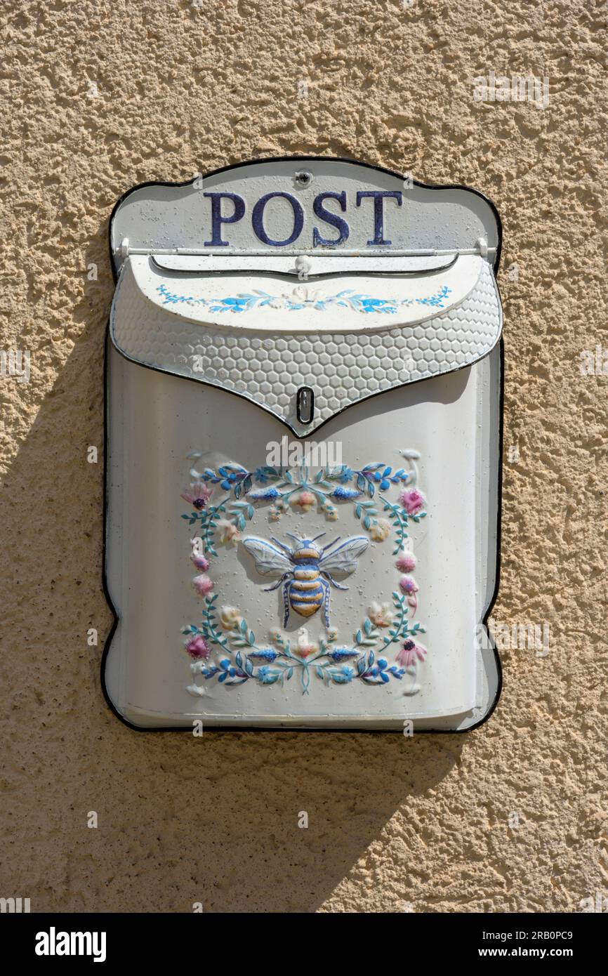 Old colorful mailbox Stock Photo - Alamy
