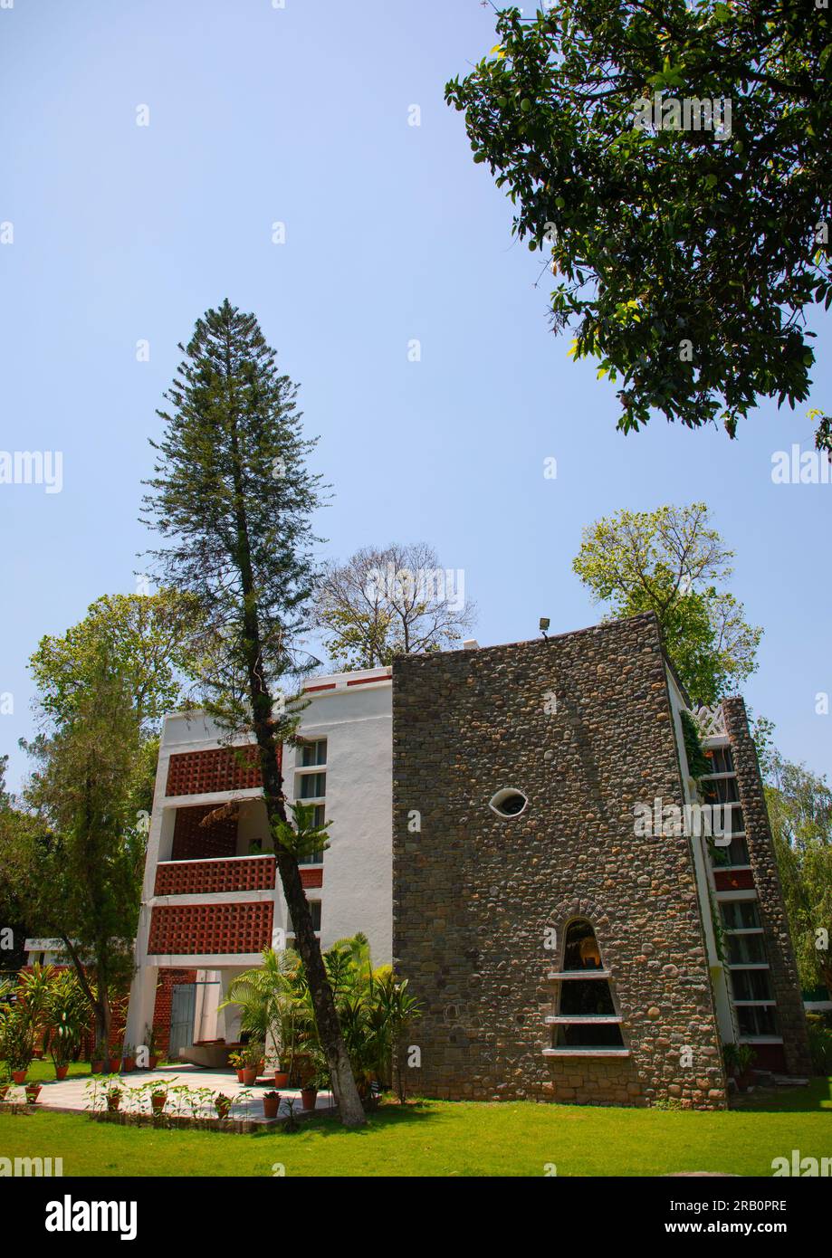 House type 4-J in Pierre Jeanneret museum, Punjab State, Chandigarh ...