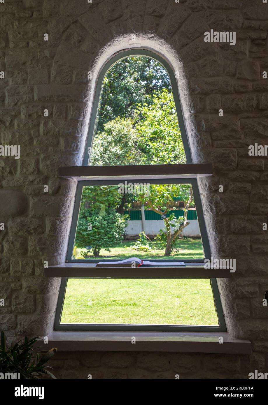 House type 4-J window in Pierre Jeanneret museum, Punjab State ...