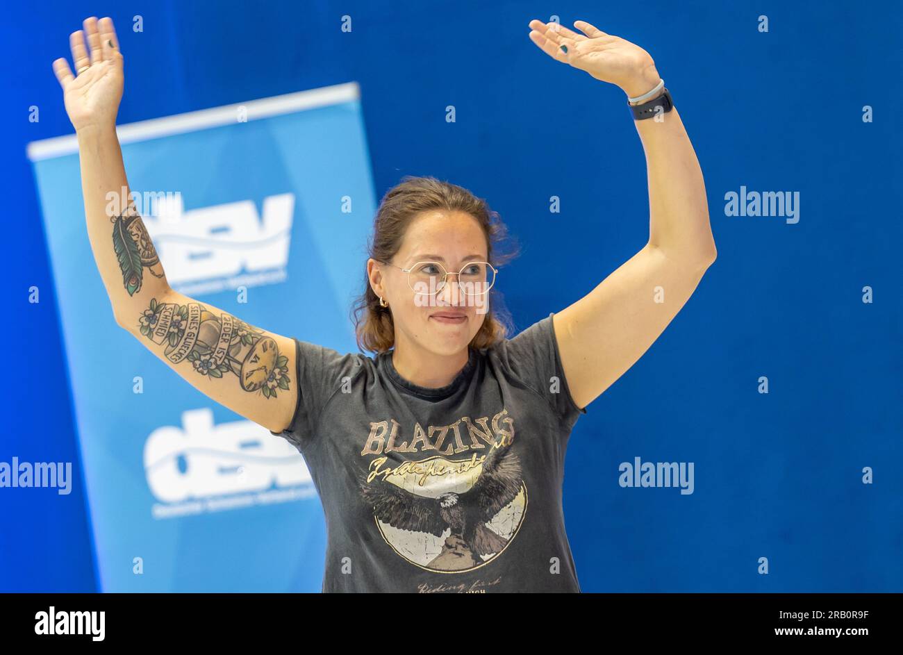 Berlin, Germany. 06th July, 2023. Swimming: German championship ...