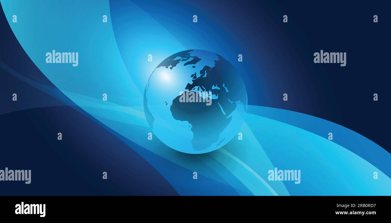 Earth Globe Design - Global Business, Technology, Globalisation Concept ...