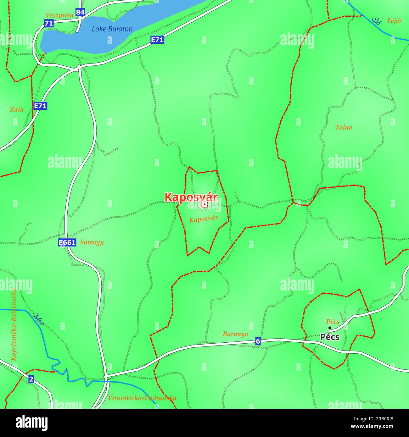 Printable map hi-res stock photography and images - Alamy