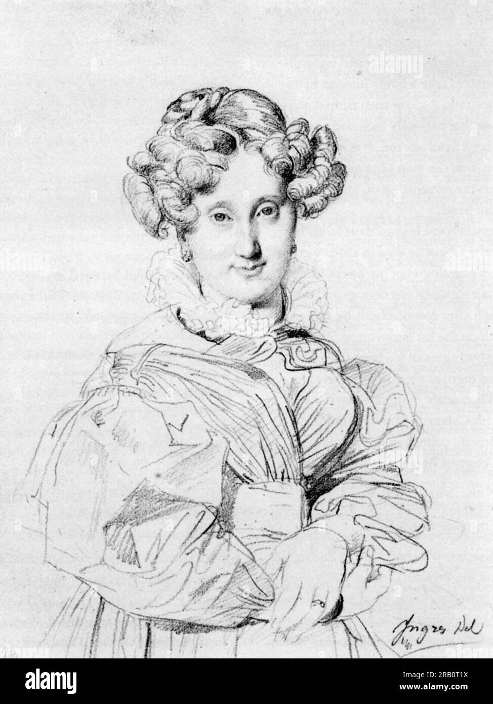 Portrait Of Madame Desire Raoul Rochette