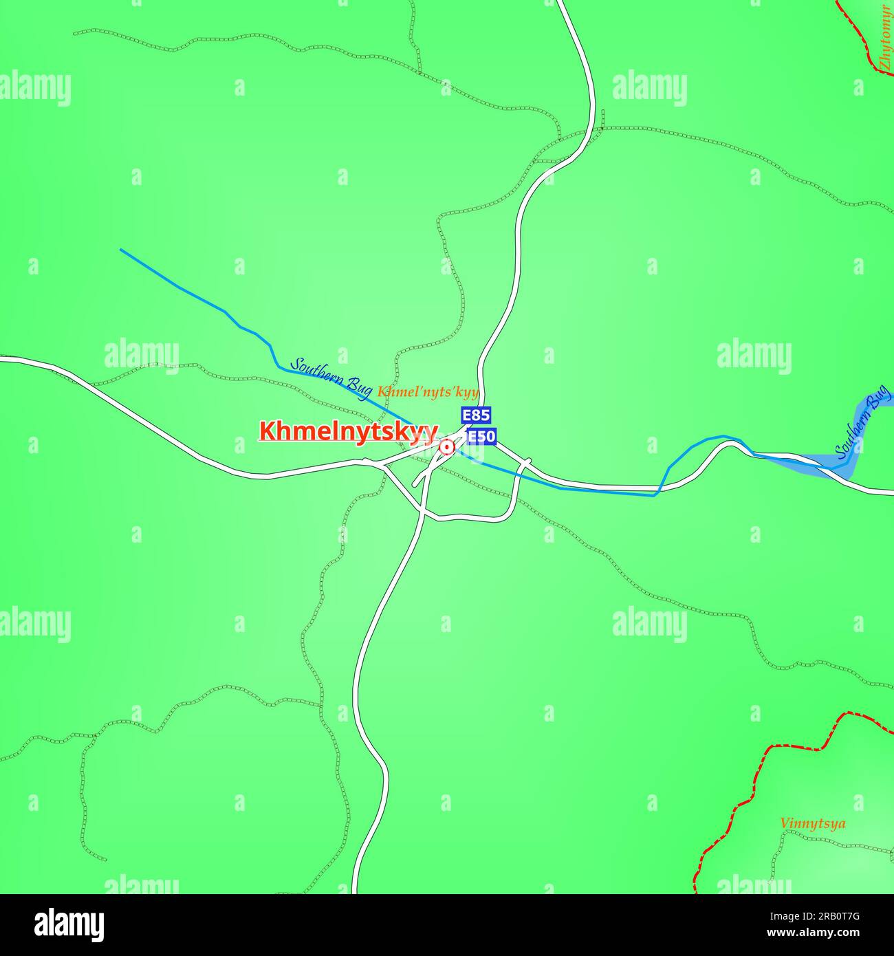 Printable ukraine map hi-res stock photography and images - Alamy