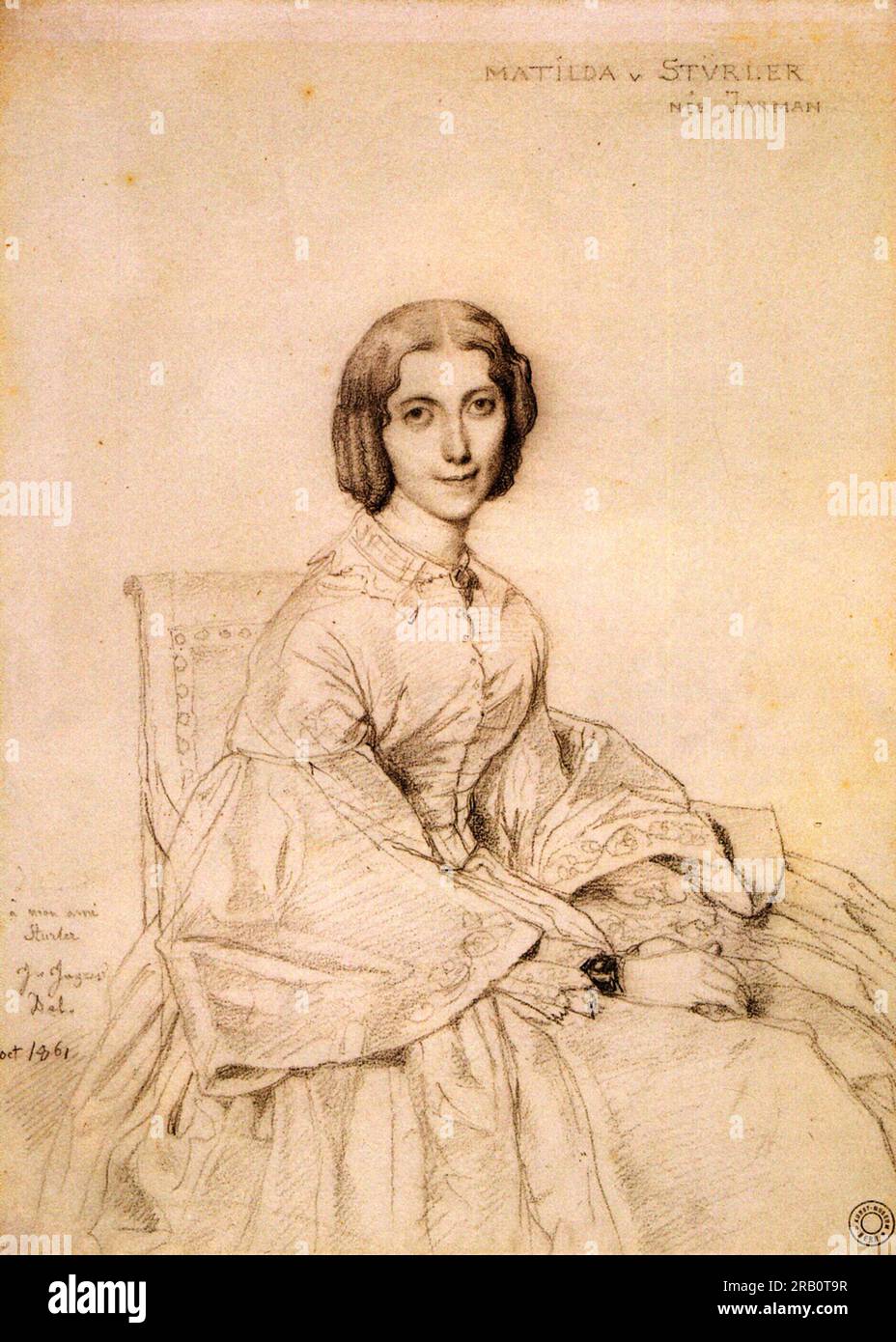 Madame Franz Adolf von Stuerler, born Matilda Jarman 1861 by Jean ...