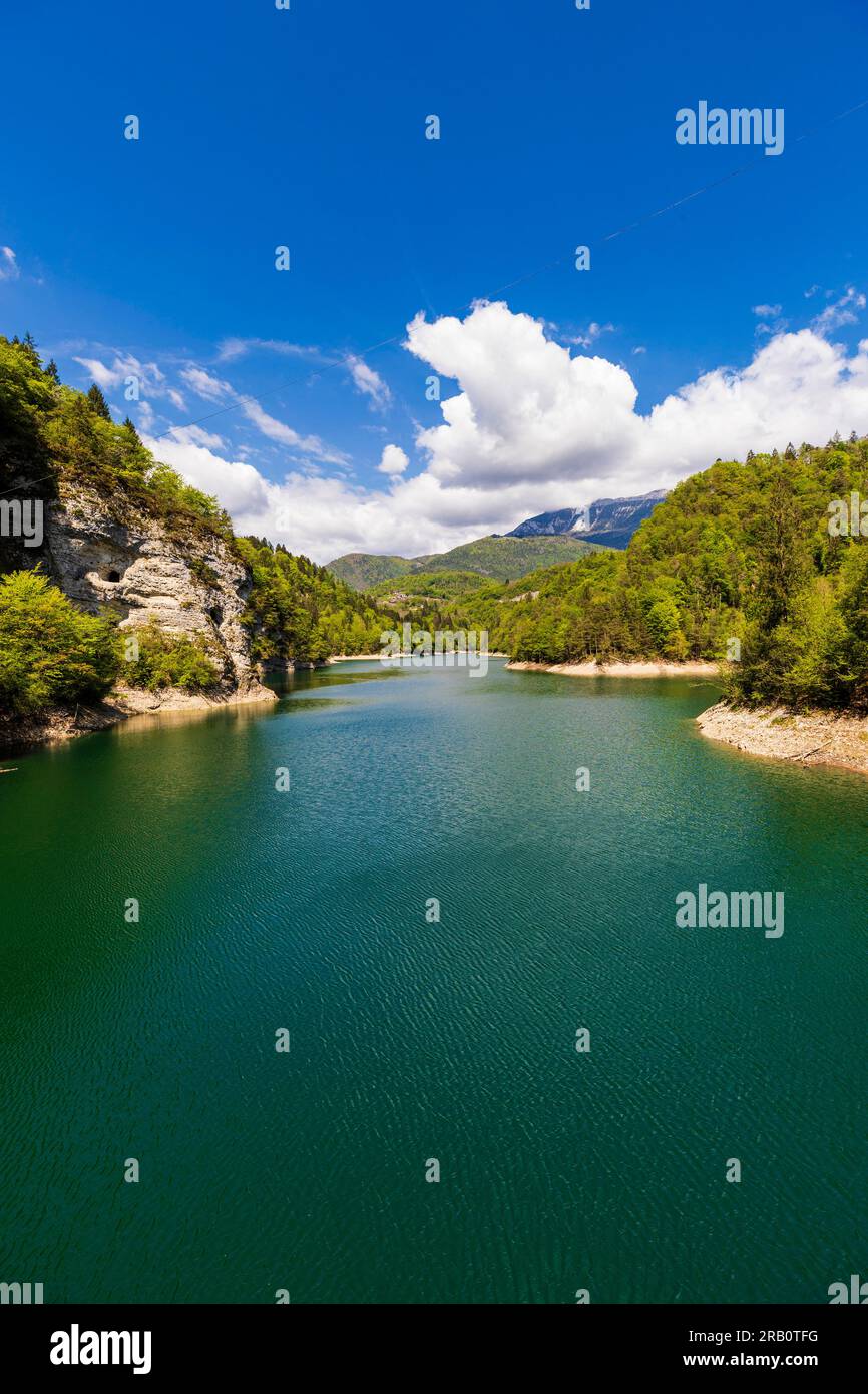 Italy Veneto ( BL) Lake of Senàiga Stock Photo - Alamy