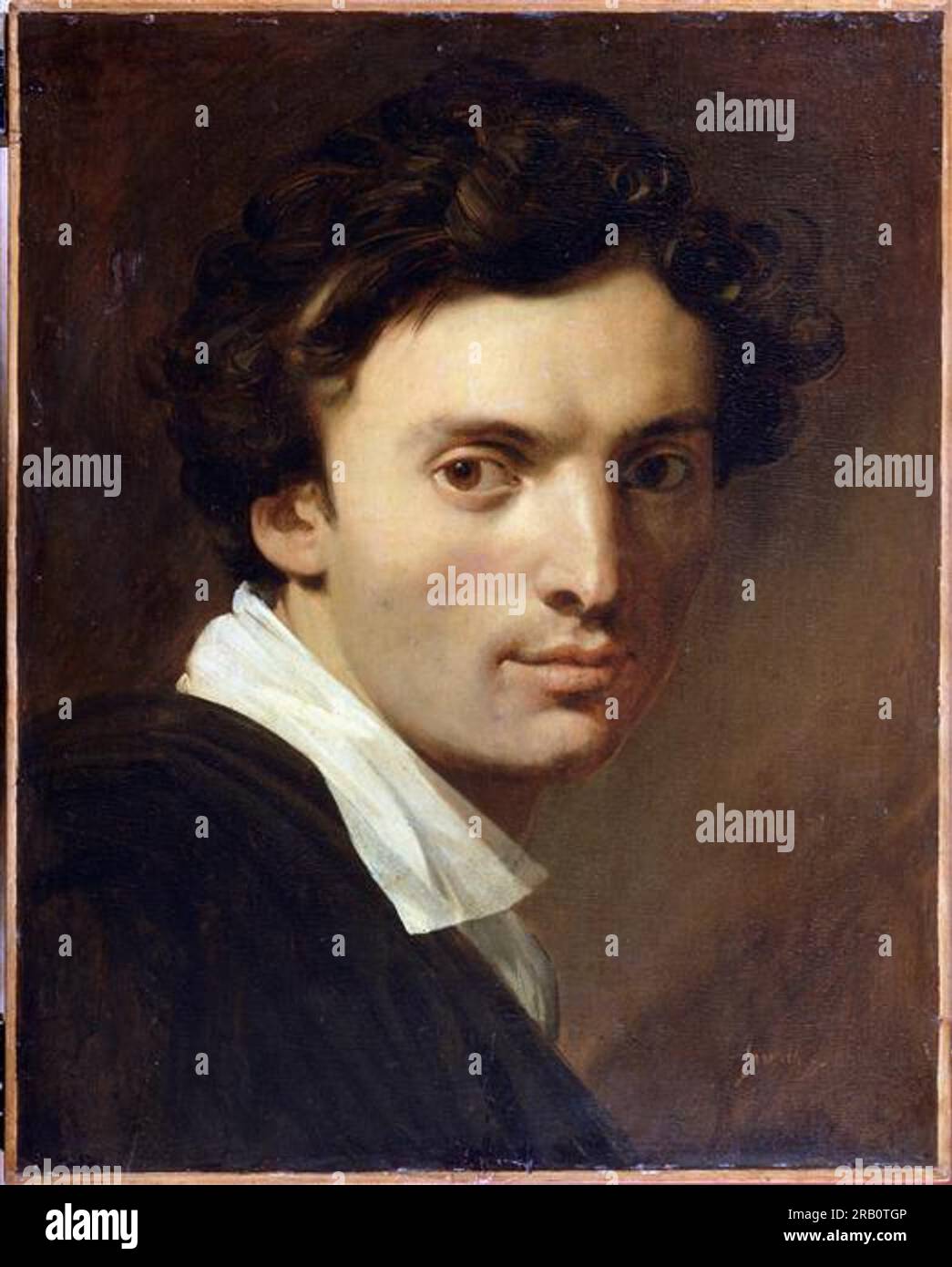 Jean Pierre Cortot 1815 by Jean Auguste Dominique Ingres Stock Photo ...