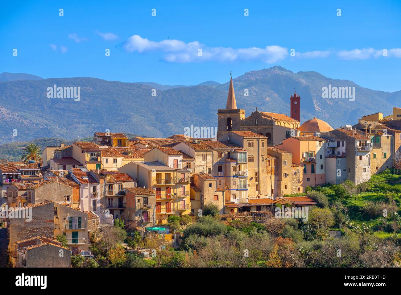 Ventimiglia Castle, Castelbuono, Palermo, Sicily, Italy Stock Photo - Alamy