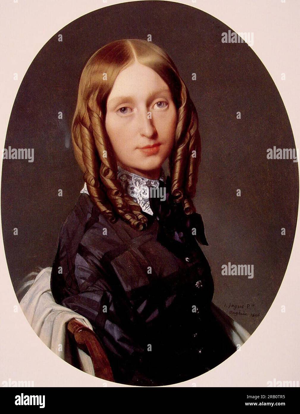 Portrait Of Madame Desire Raoul Rochette