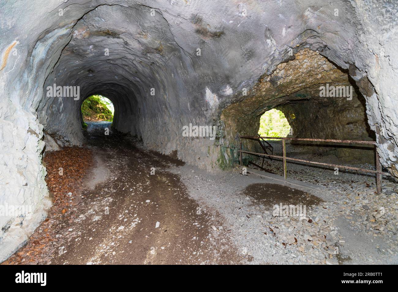 Italy Veneto ( BL ) Lake of Senàiga - Trail around the lake Stock Photo ...