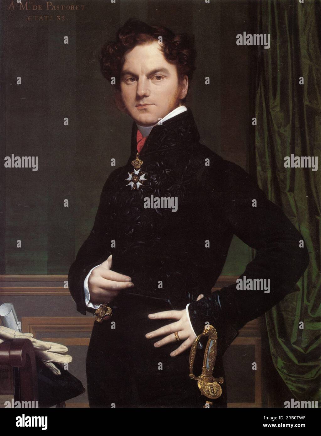 Amedee-David, the Comte de Pastoret 1826 by Jean Auguste Dominique ...