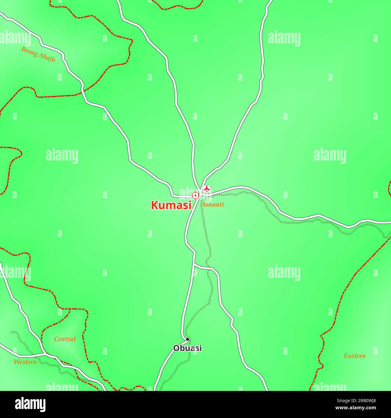 Maps of ghana hi-res stock photography and images - Alamy