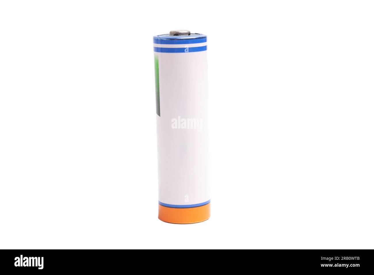 Battery AAA size isolated on white Stock Photo - Alamy