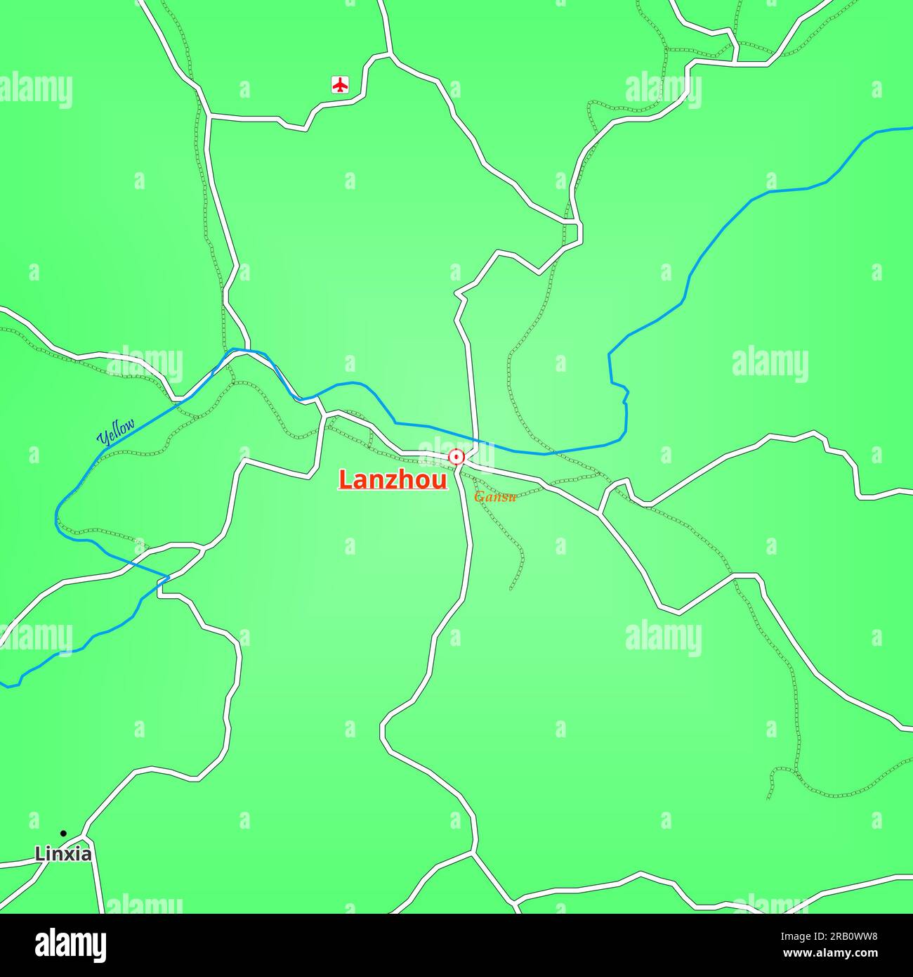 Road map china hi-res stock photography and images - Alamy