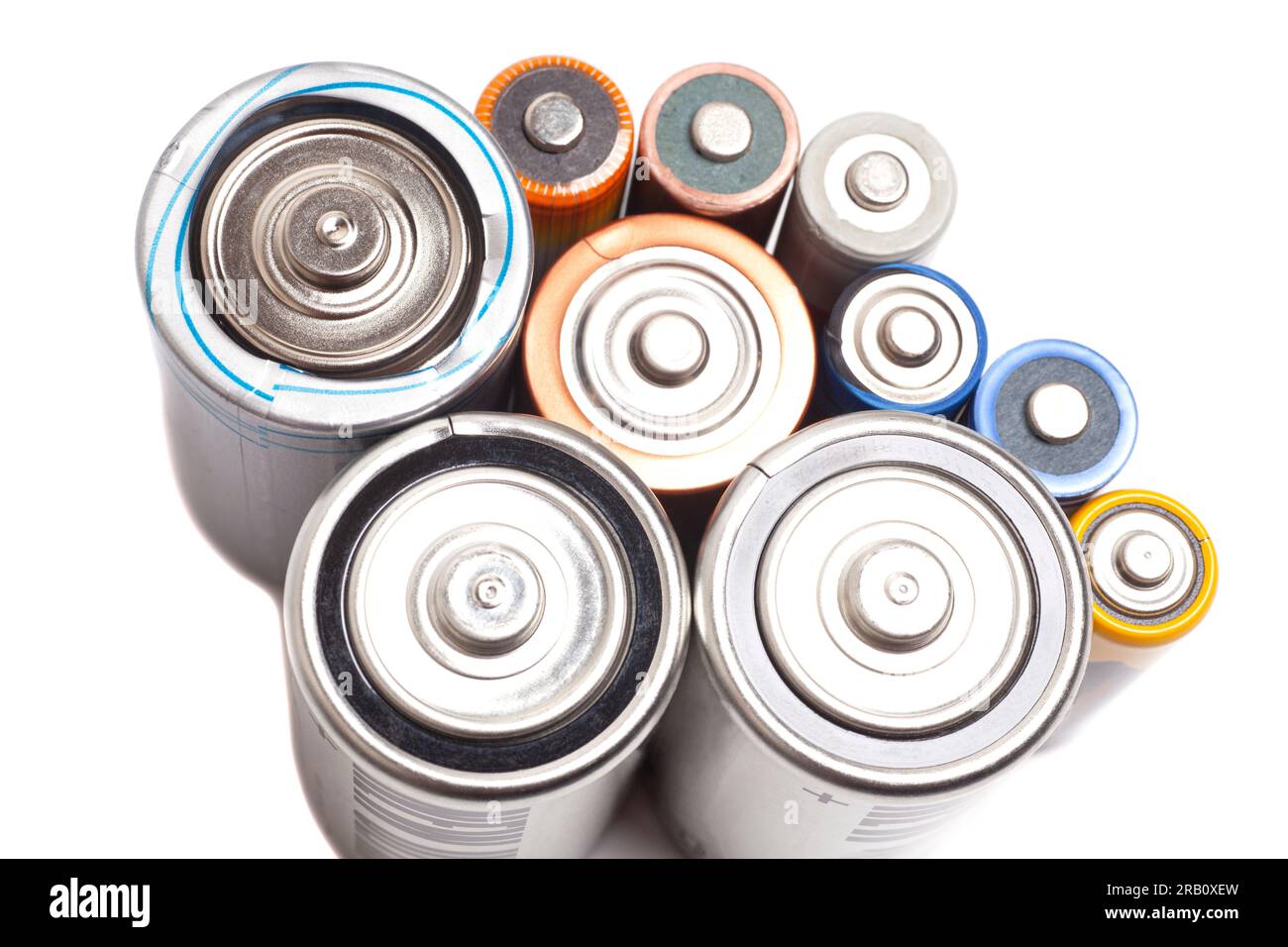Top view plus batteries hi-res stock photography and images - Alamy