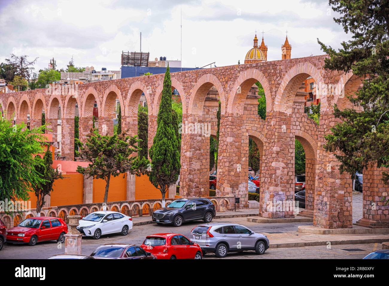 Zacatecas Mexico. Colonial zone of the capital city of the state of ...