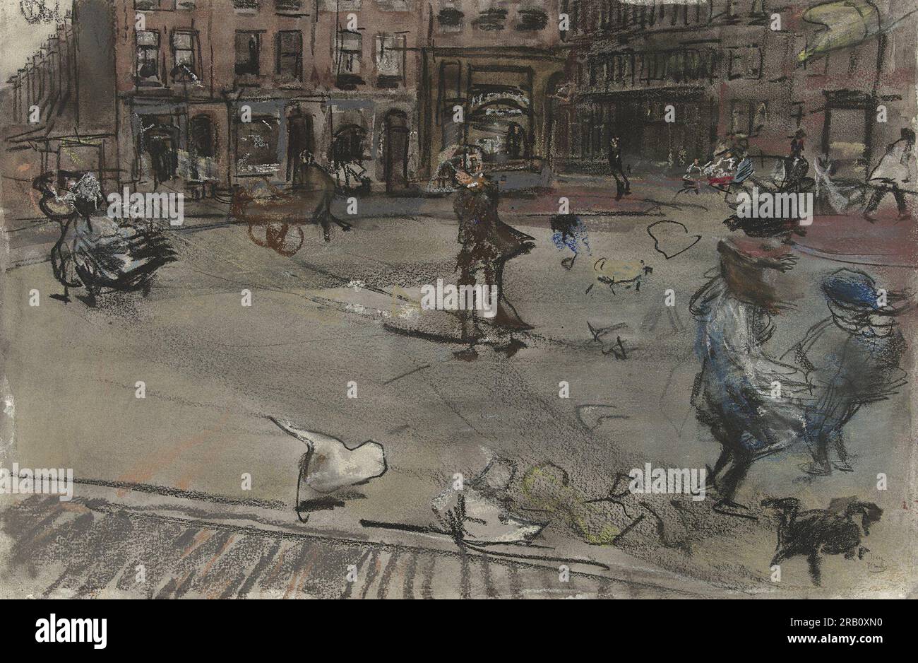 Gust by Isaac Israels Stock Photo - Alamy