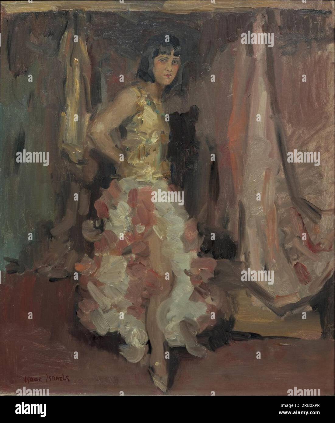 Standing dancer 1934 by Isaac Israels Stock Photo - Alamy