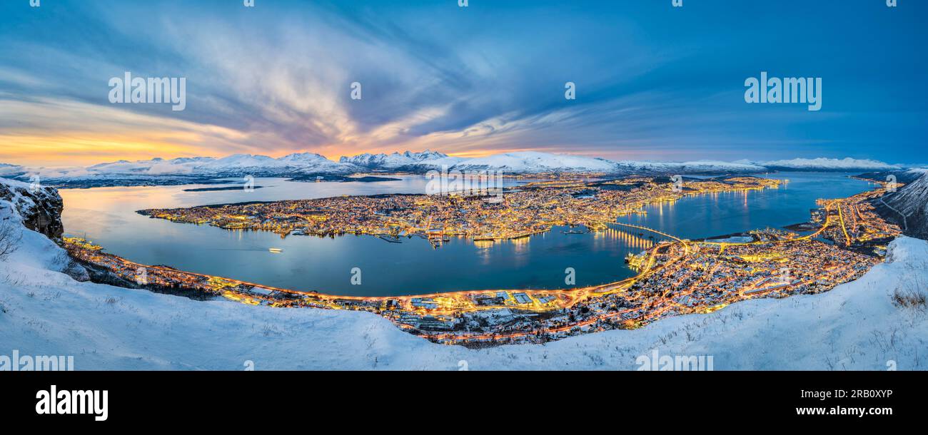 Tromso norway winter hi-res stock photography and images - Alamy