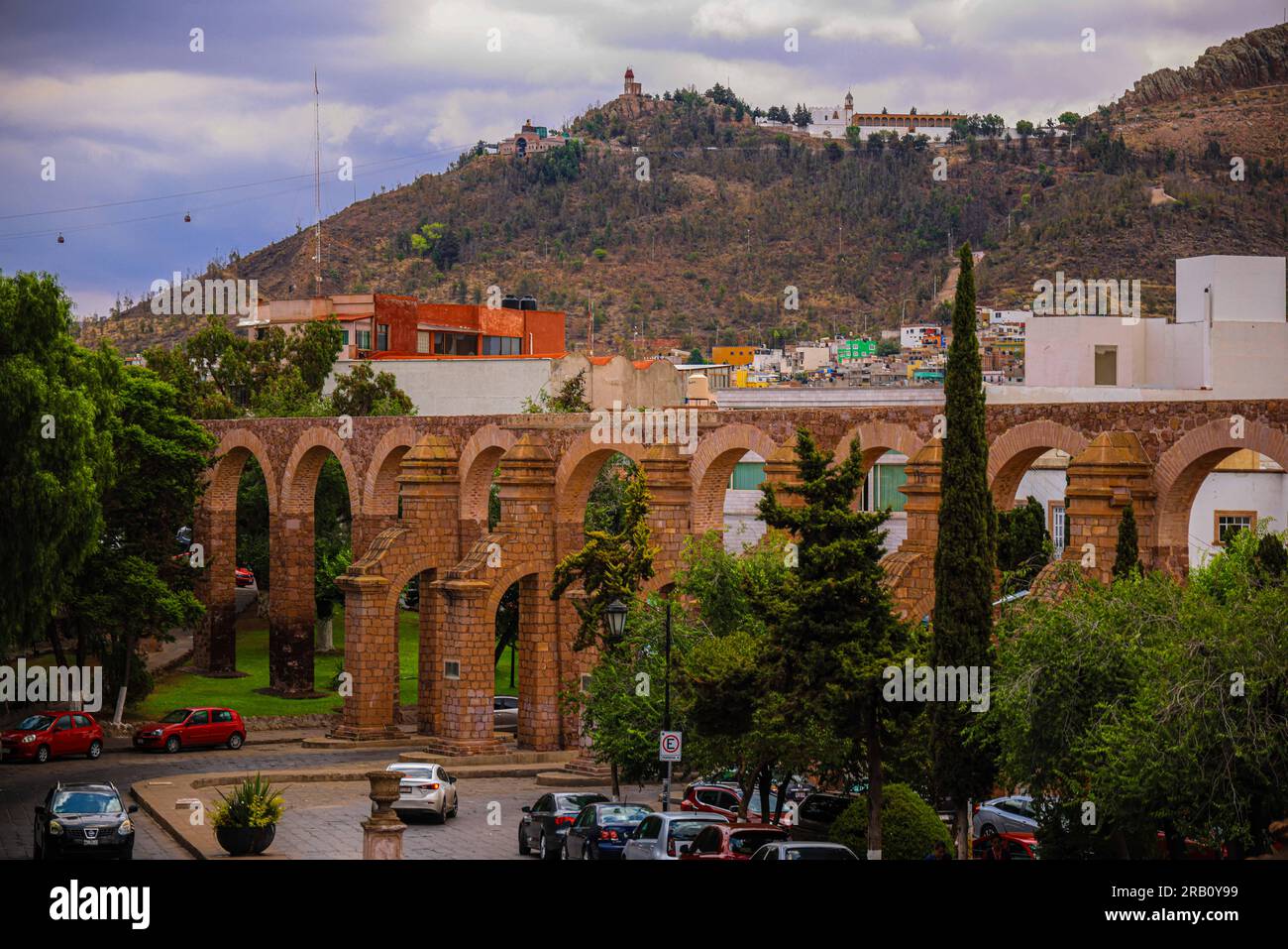 Zacatecas Mexico. Colonial zone of the capital city of the state of ...