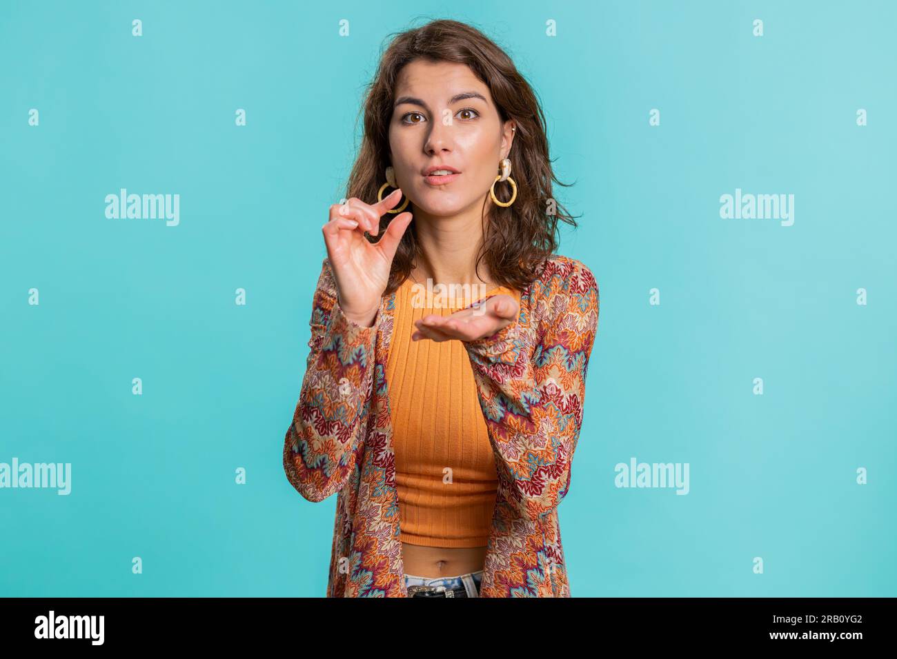 Need some more, please give me, help. Woman showing a little bit ...