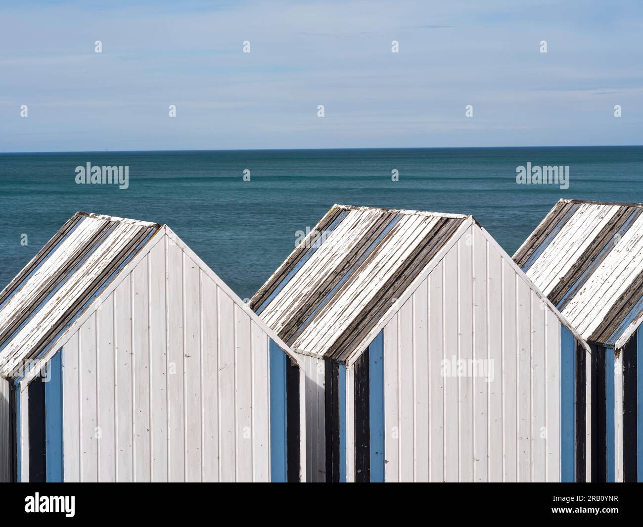 On the beach of Yport, Normandy Stock Photo - Alamy