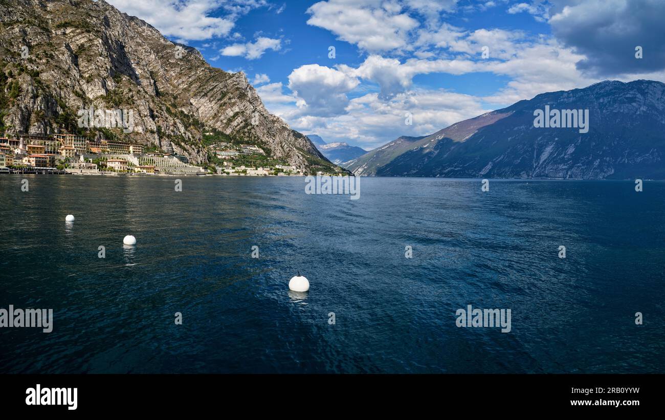 Lake Garda, Limone sul Garda Stock Photo - Alamy