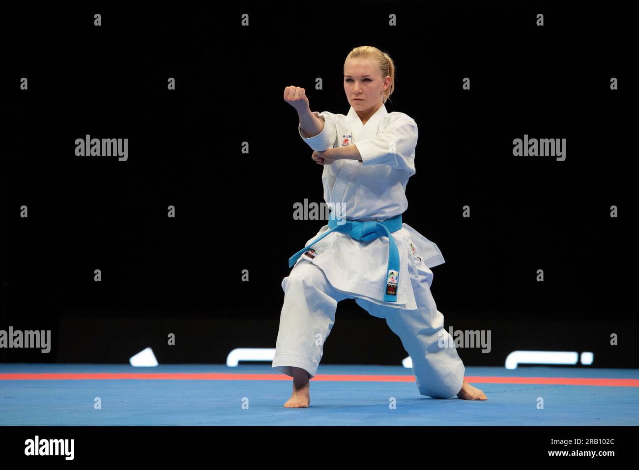 Karateka Jasmin JUETTNER wins in the Kata discipline at the Finals 2023 ...