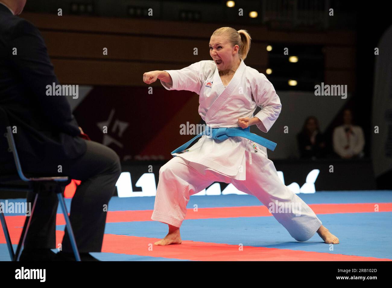 Karateka Jasmin JUETTNER wins in the Kata discipline at the Finals 2023 ...