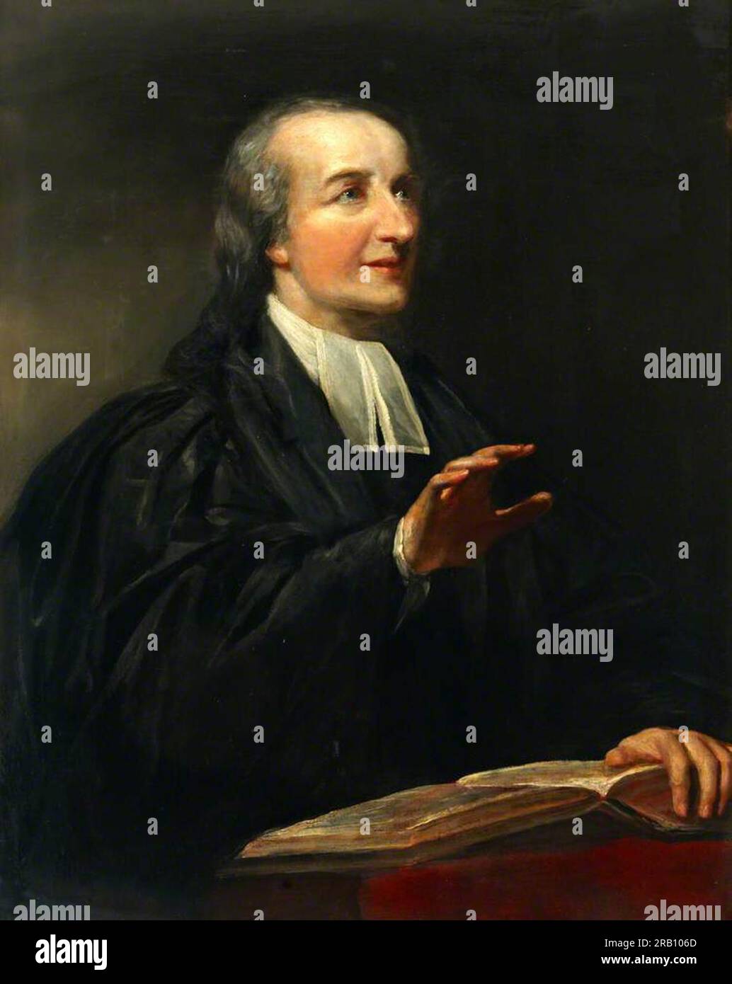 Reverend John Fletcher by John Jackson Stock Photo - Alamy