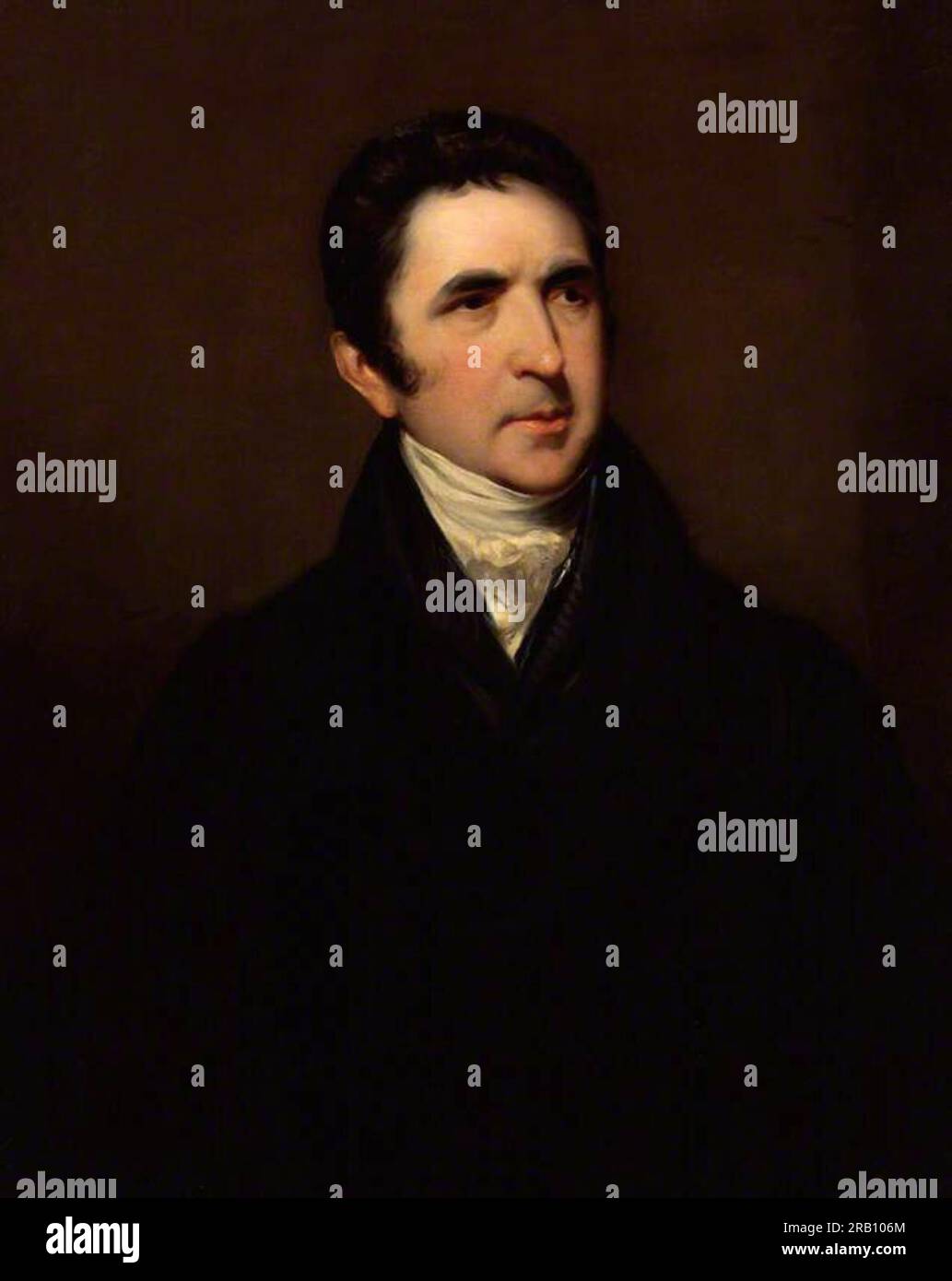 Sir John Barrow, 1st Bt 1810 by John Jackson Stock Photo - Alamy