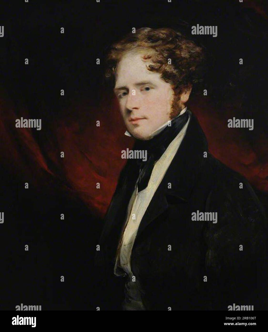The Right Honourable William Saunders Sebright Lascelles (1798–1851 ...
