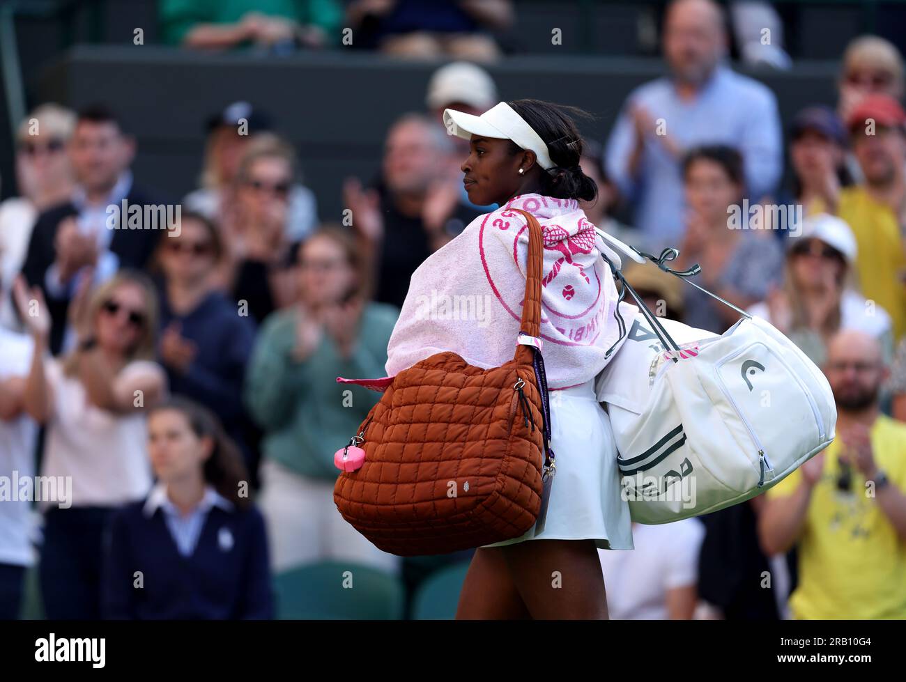 Sloane stephens losing at wimbledon hi-res stock photography and images ...