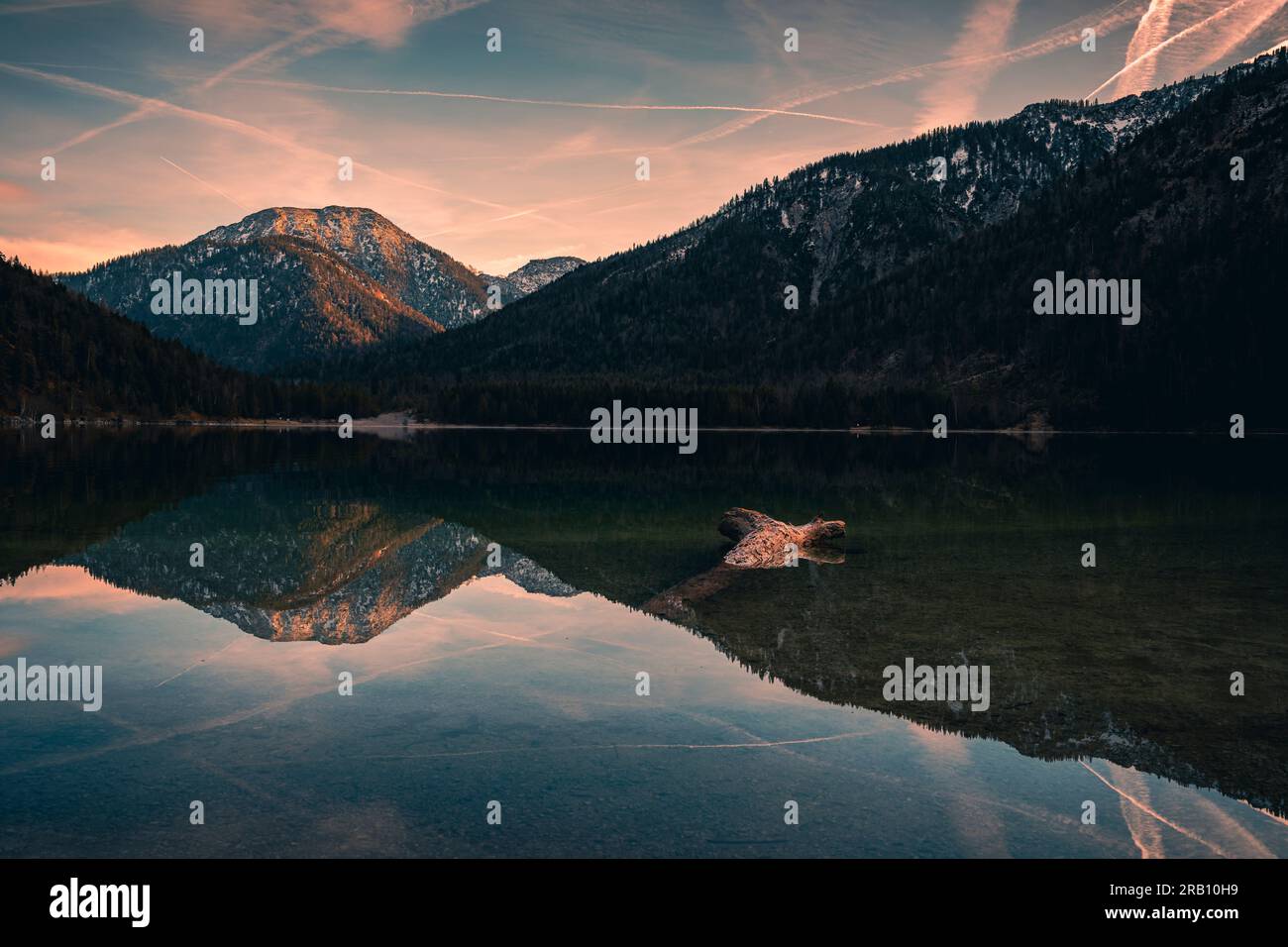 Lake, mountains, Plansee, Tyrol, Austria Stock Photo - Alamy