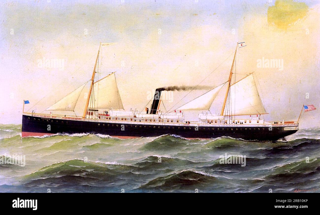The steamship iroquois hi-res stock photography and images - Alamy