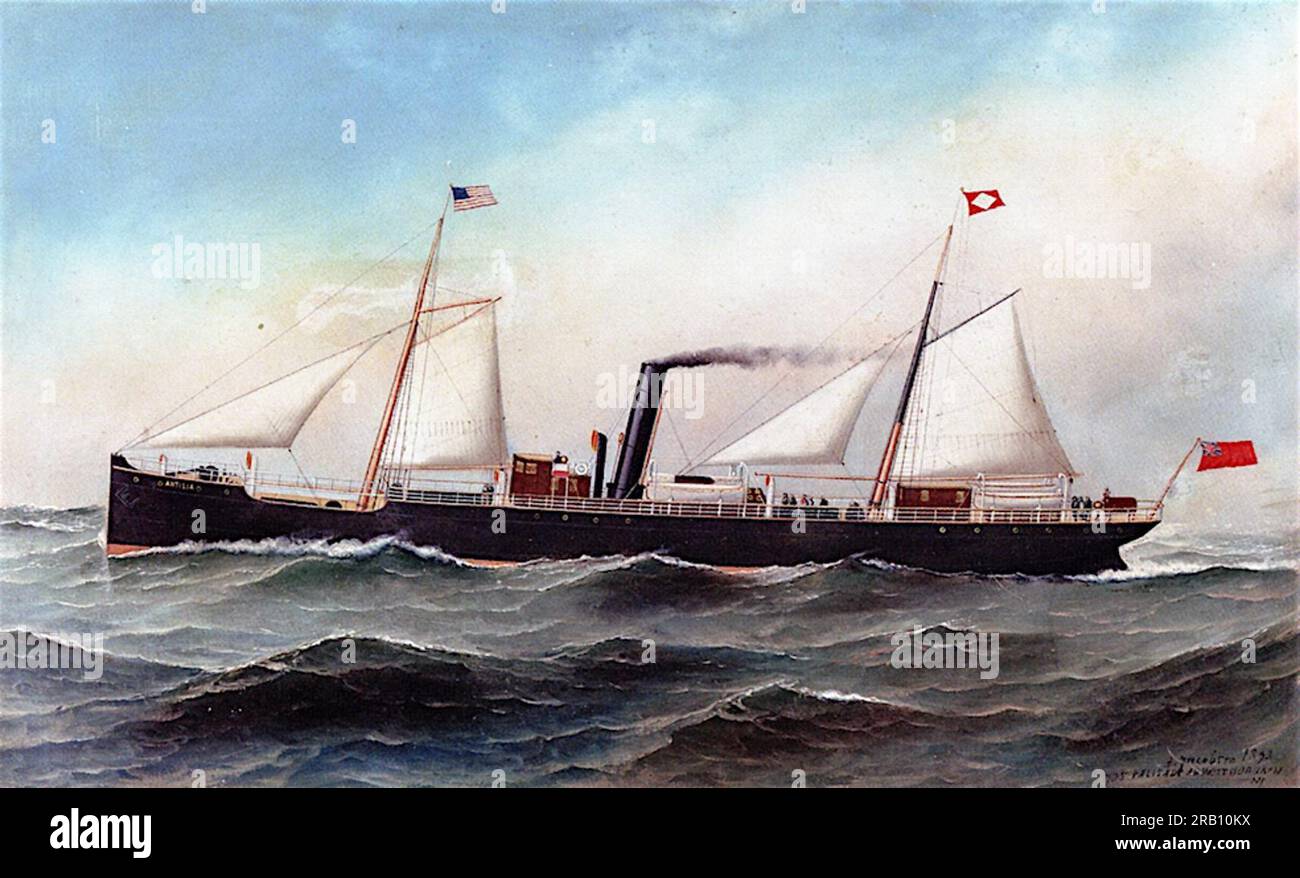 Antilla 1893 by Antonio Jacobsen Stock Photo - Alamy