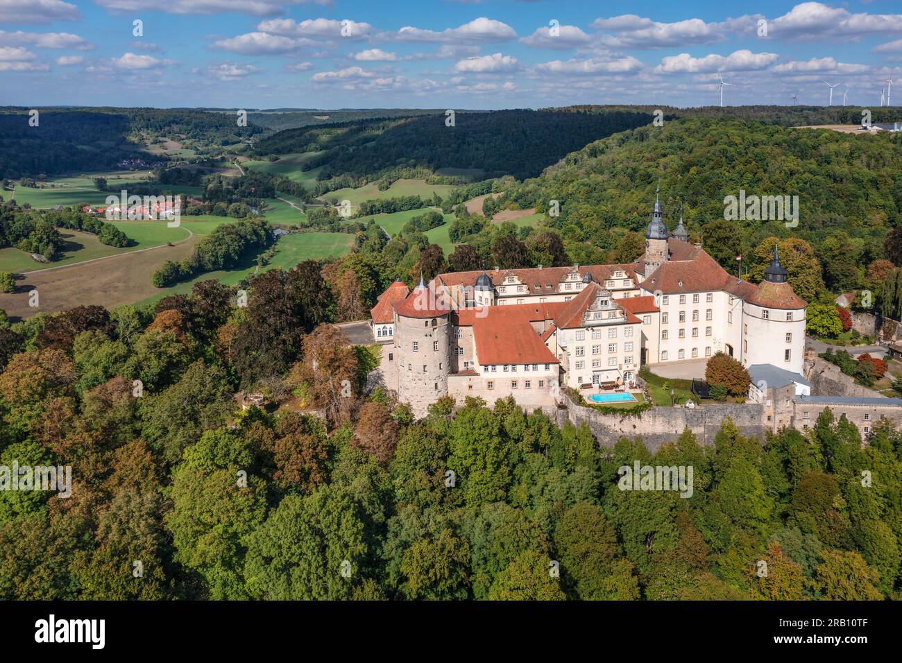 Langenburg castle hohenlohe germany hi-res stock photography and images ...