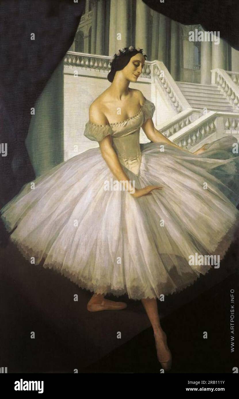 Portrait of Anna Pavlova 1915 by Alexandre Jacovleff Stock Photo - Alamy
