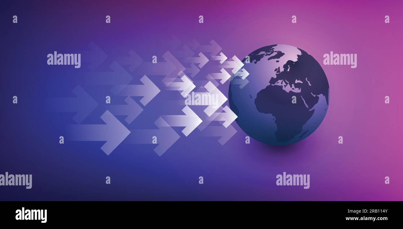 3D Earth Globe Design Layout Applicable for Globalisation, Global ...