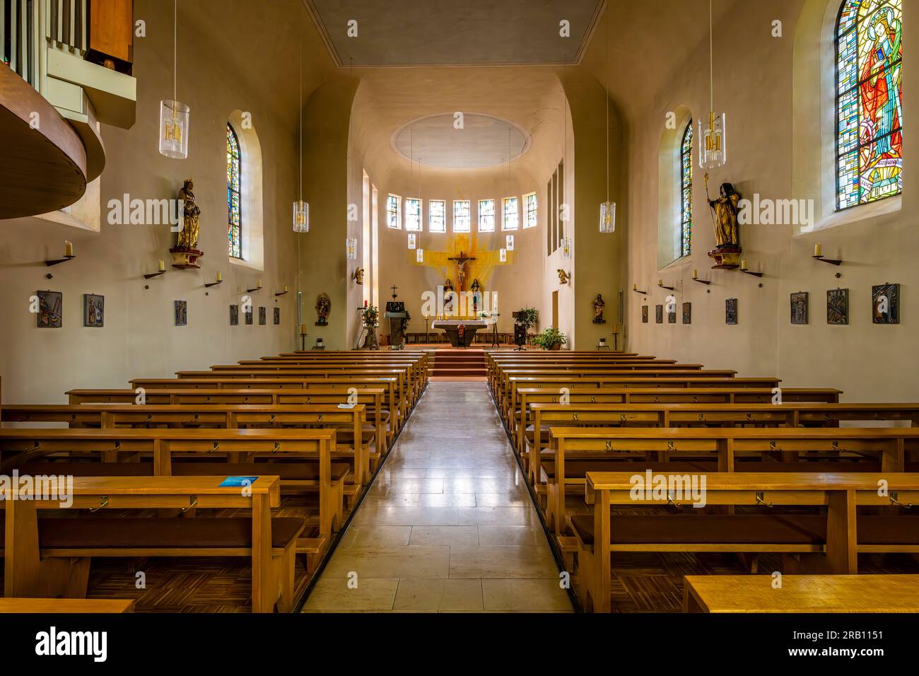 City Palace in Wiesbaden-Biebrich, baroque residence of the Dukes of ...