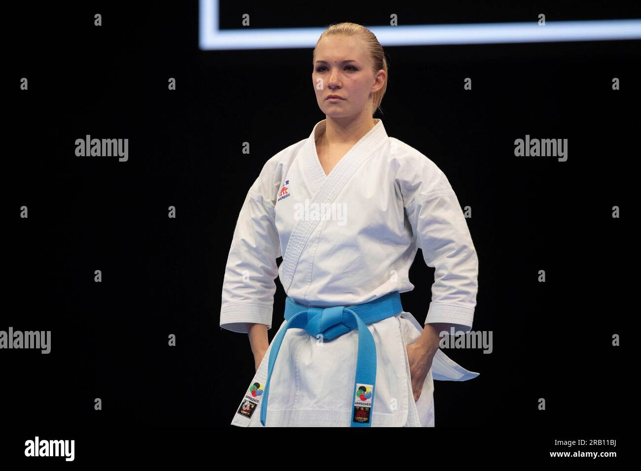 Karateka Jasmin JUETTNER wins in the Kata discipline at the Finals 2023 ...