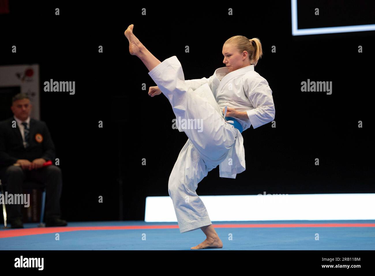 Karateka Jasmin JUETTNER wins in the Kata discipline at the Finals 2023 ...