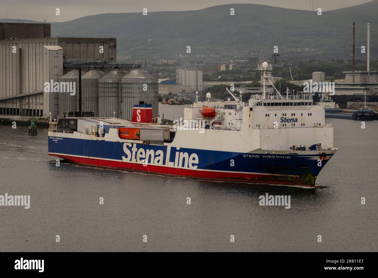 Belfast, Northern Ireland, UK. 7 June 2023. A Stena Line roll on roll ...