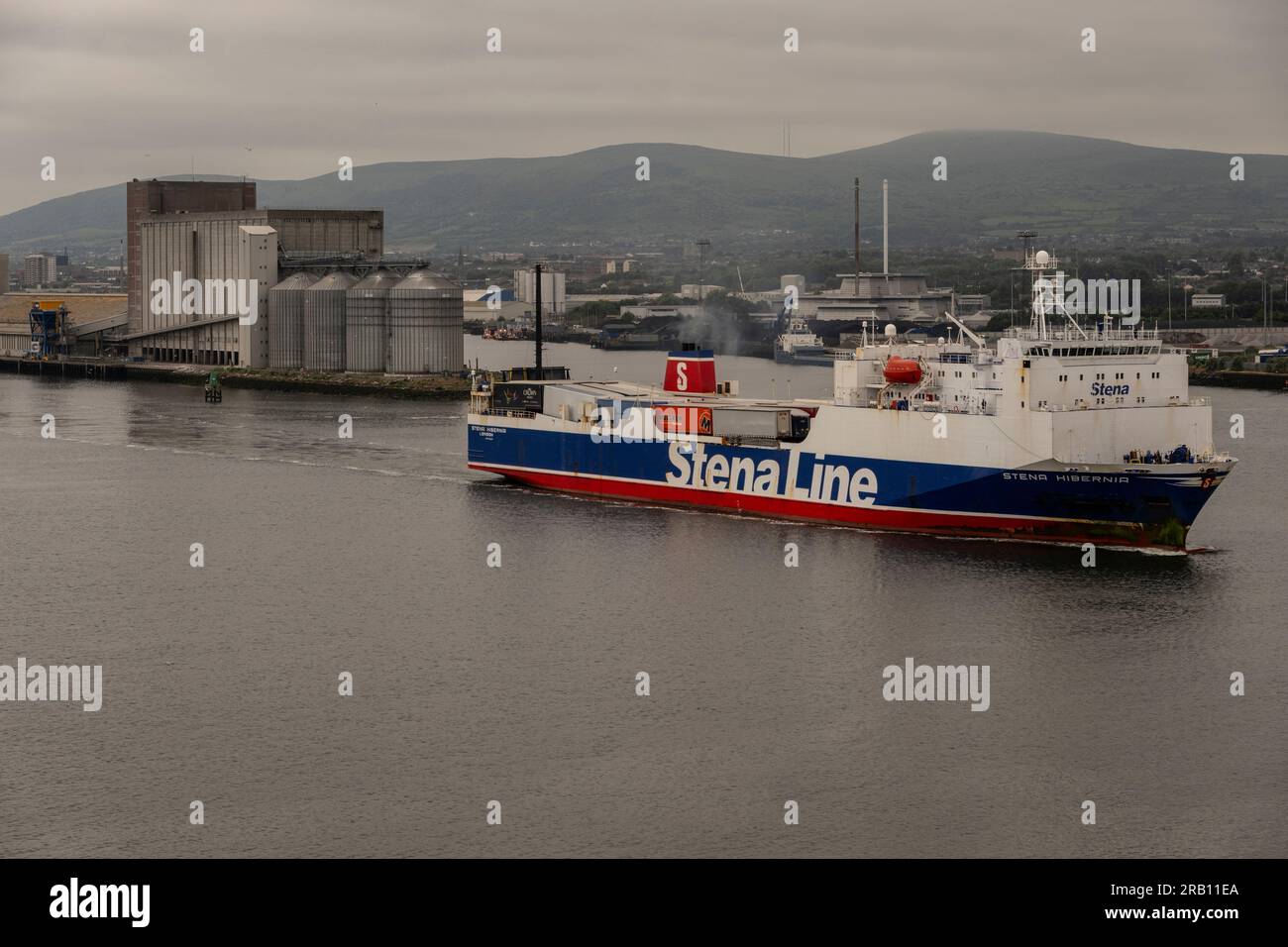 Belfast, Northern Ireland, UK. 7 June 2023. A Stena Line roll on roll ...
