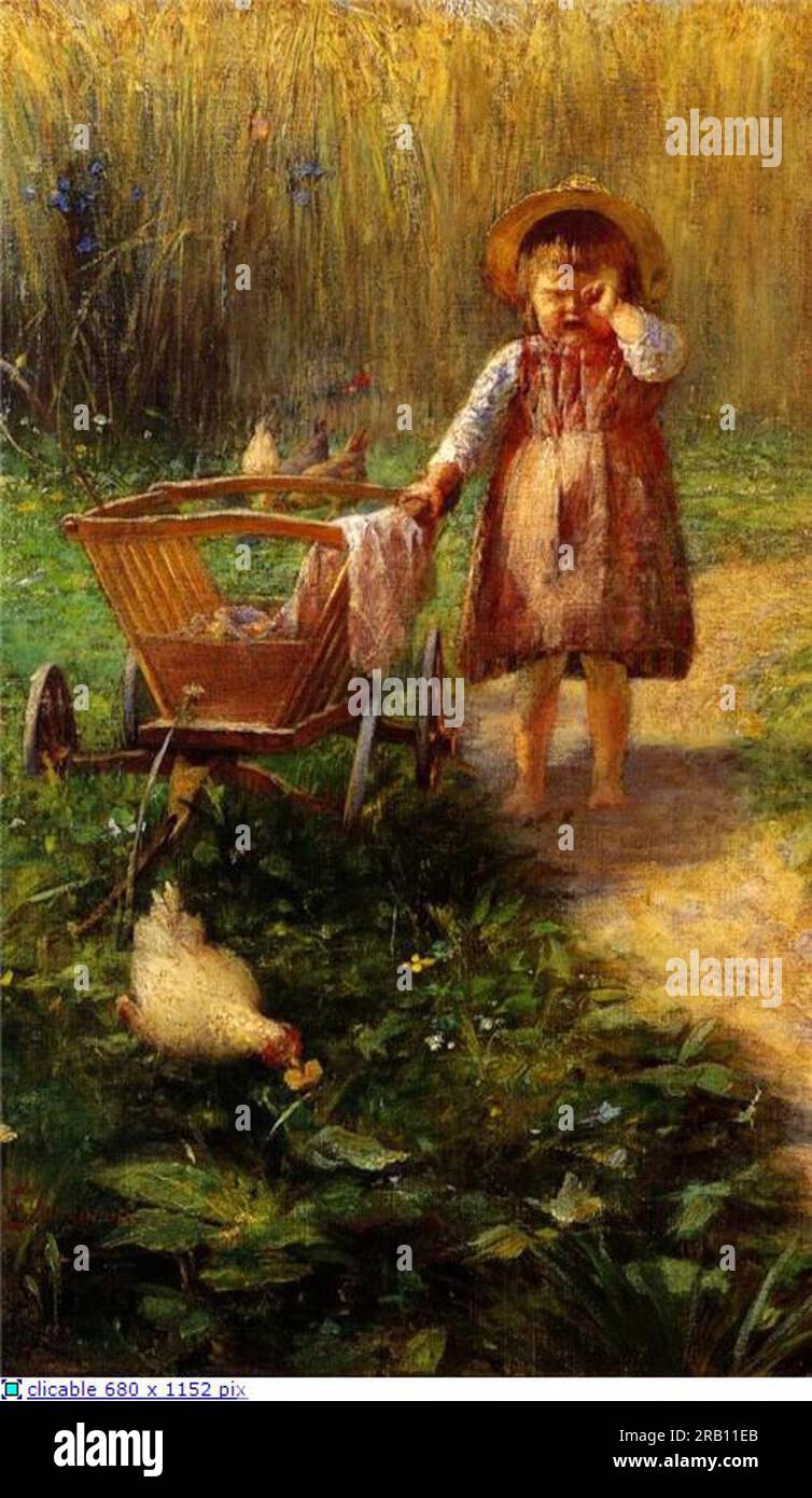 Jakobides genre painting hi-res stock photography and images - Alamy