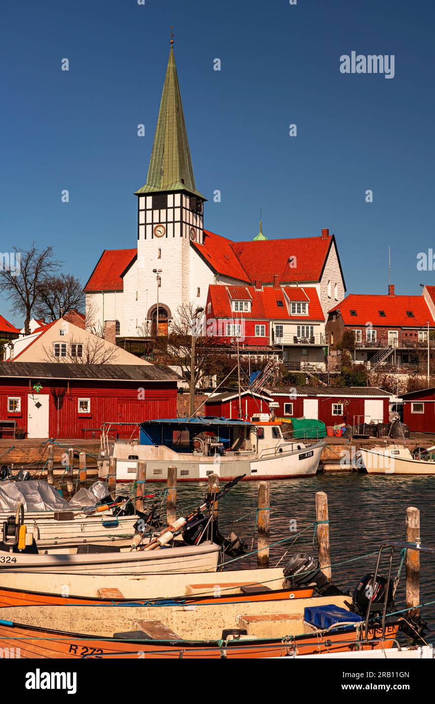 Rønne, capital island Bornholm, Denmark Stock Photo - Alamy