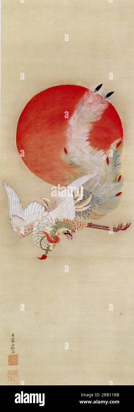 Ito jakuchu phoenix hi-res stock photography and images - Alamy